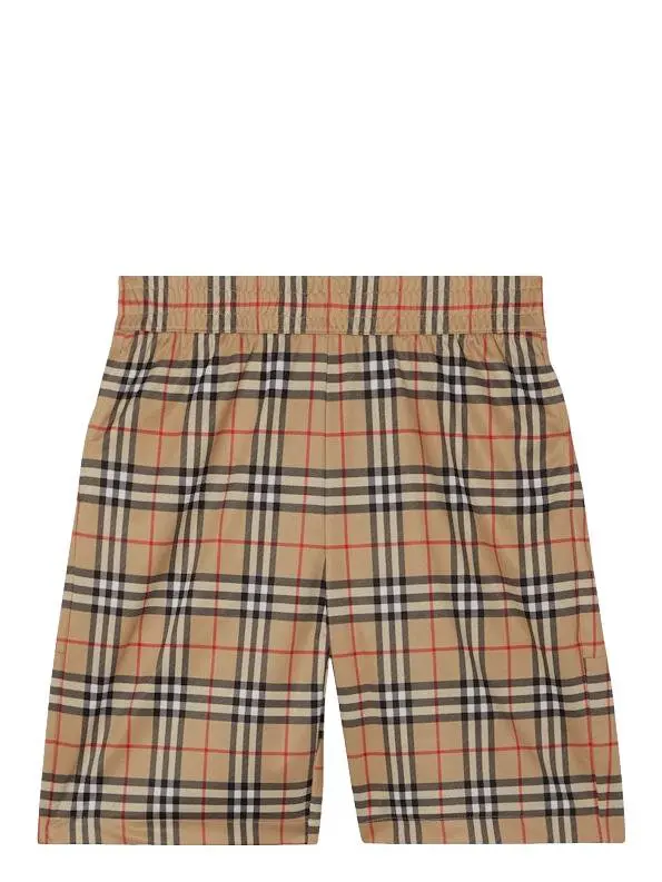 Burberry Vintage Check Shorts - Archive Beige