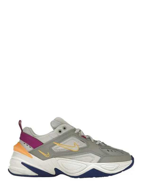 Nike M2k Tekno Sneakers - Light Smoke Grey/vivid Purple/laser Orange