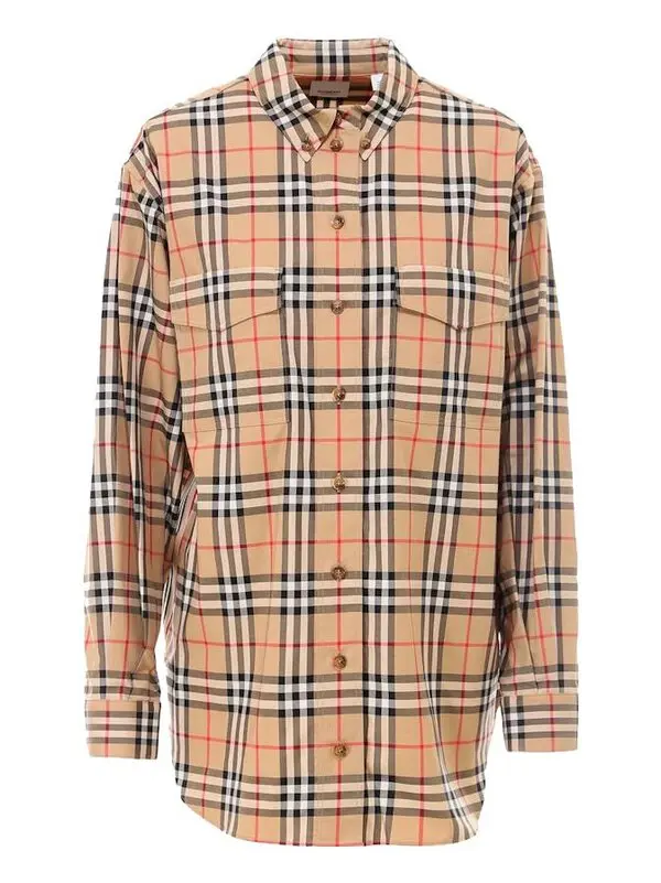 Burberry Classic Check Shirt - Beige
