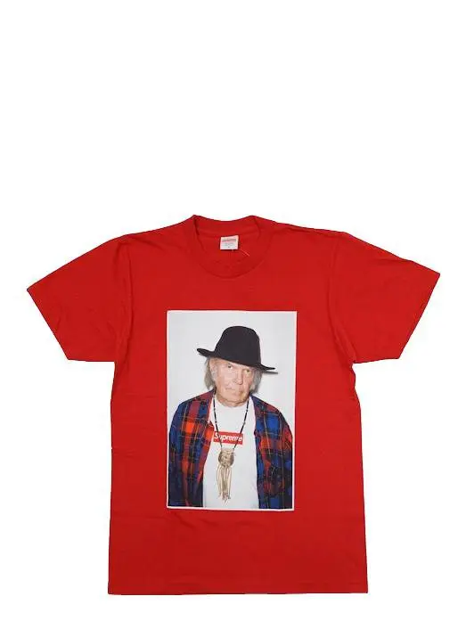 Supreme Neil Young Tee Shirt - Red