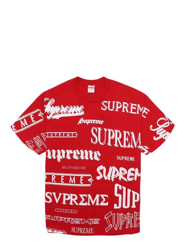 Supreme Logo Tee Shirt - Red