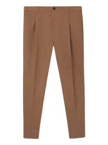 Burberry Tailored Chino Pants - Brown