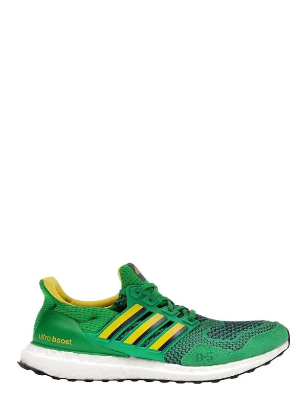 Adidas Ultra Boost 1.0 Dna The Mighty Ducks District Ducks - Team Green/impact Yellow/team Collegiate Purple
