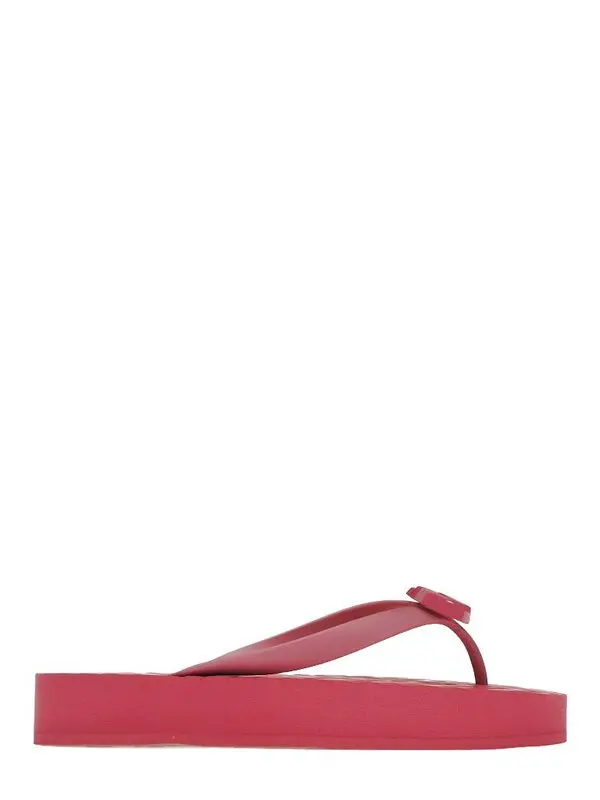 Gucci Chevron Thong Sandal - Pink