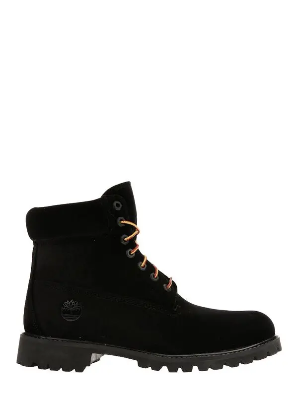 Timberland 6" Boot X Off White Velvetin - Black