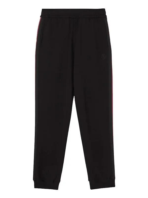 Burberry Sidestripe Sweatpants - Black