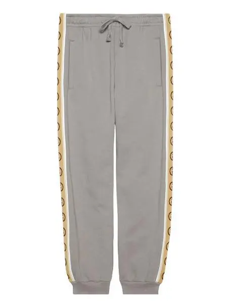 Gucci Cotton Jersey Pants - Grey