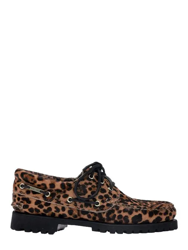 Timberland 3-eye Lug Boat Shoe - Cheetah/black