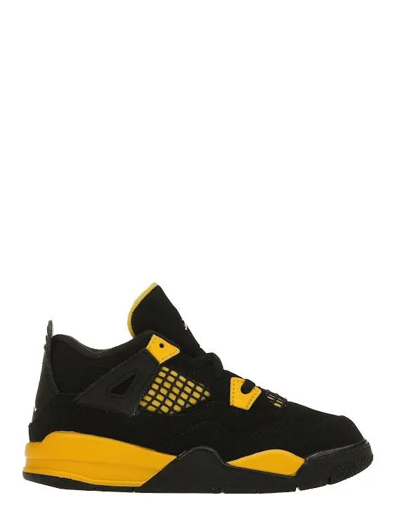 JORDAN 4 Retro Thunder 2023 - Black/tour Yellow