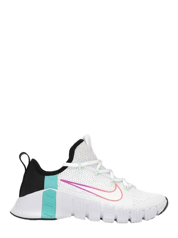 Nike Free Metcon 3 Sneakers - White/flash Crimson/hyper Jade