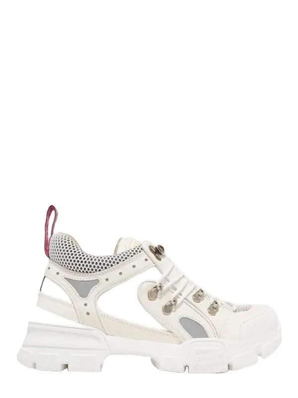 Gucci Flashtrek Sega Sneakers - White