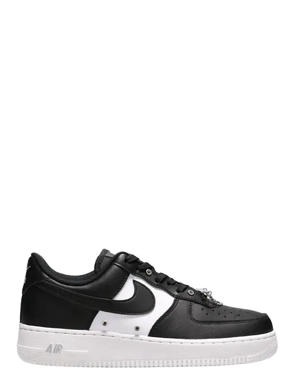 Nike Air Force 1 Low '07 Prm Sneakers - Black/white/metallic Silver