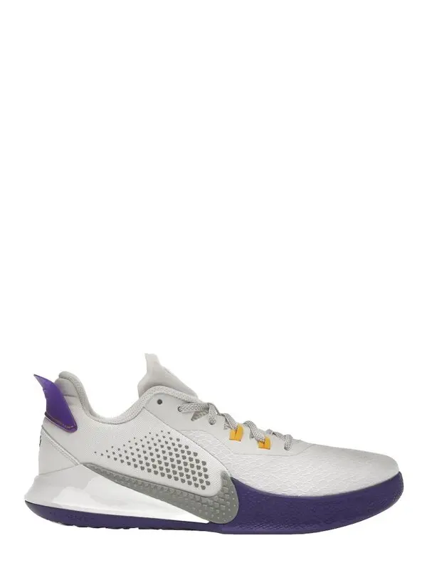 Nike Mamba Fury Lakers Home Sneaker - White/field Purple/amarillo