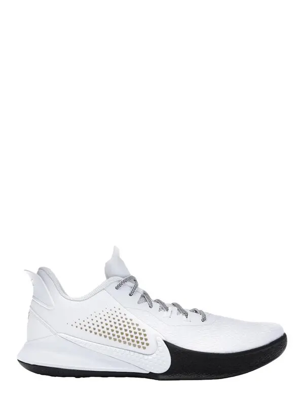 Nike Mamba Fury Sneakers - White/metallic Gold/black