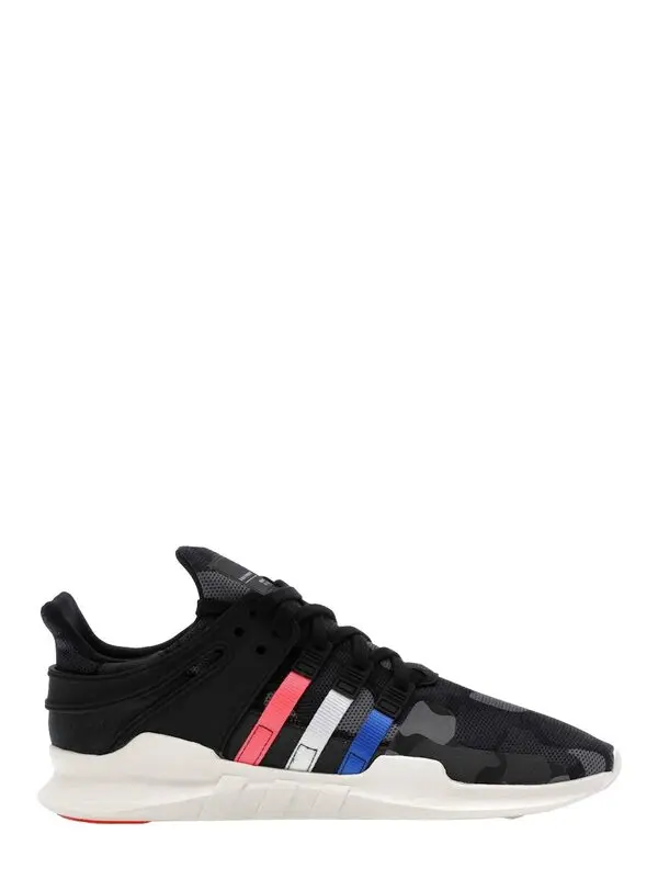 Adidas Eqt Support Adv Tri Stripes Camo Sneakers - Core Black/blue/footwear White
