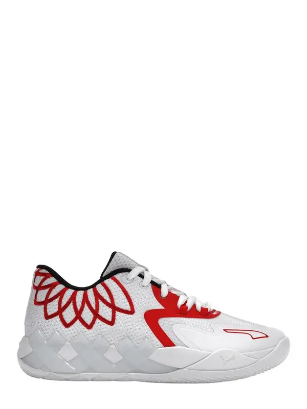 PUMA Lamelo Ball Mb. 01 Lo Team Colors - Puma White/high Risk Red
