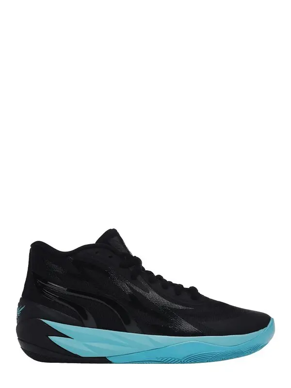 PUMA Lamelo Ball Mb02 Phenom Sneakers - Puma Black/blue Atoll