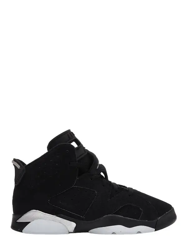 JORDAN 6 Retro Chrome Sneakers - Black/metallic Silver