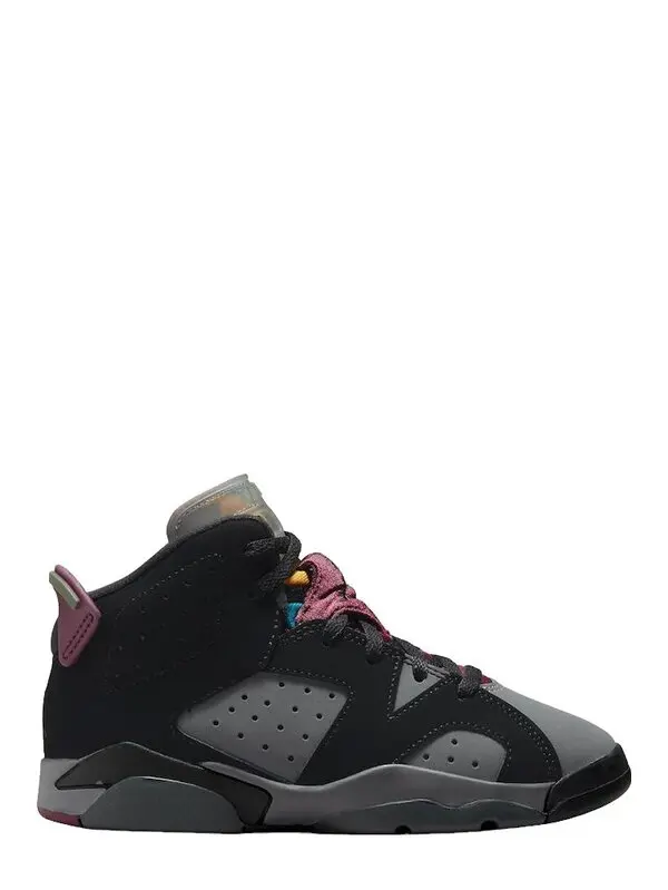 JORDAN 6 Retro Bordeaux Ps - Black/light Graphite/dark Grey