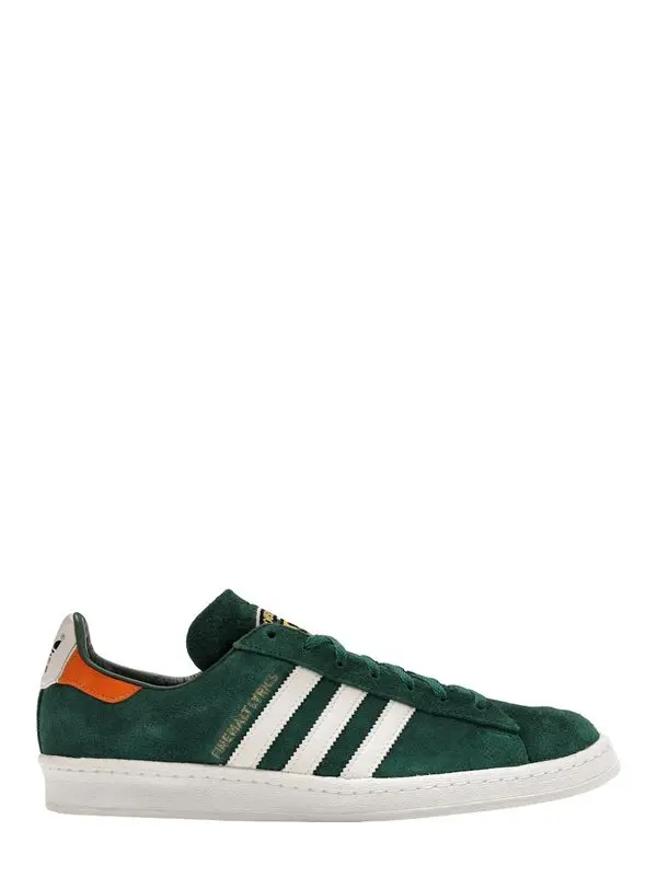 Adidas Campus 80s X Concepts Fine Malt Lyricsin Sneakers - Forest Green/white