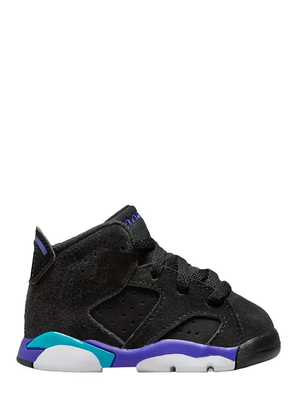 JORDAN 6 Retro Sneakers - Black/bright Concord/aquatone