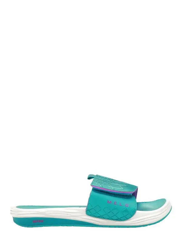 PUMA Lamelo Ball Nitrocat V Slides - Blue Atoll/purple Glimmer/puma White