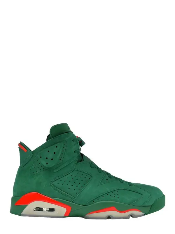 JORDAN 6 Retro Gatorade Sneakers - Pine Green/orange Blaze