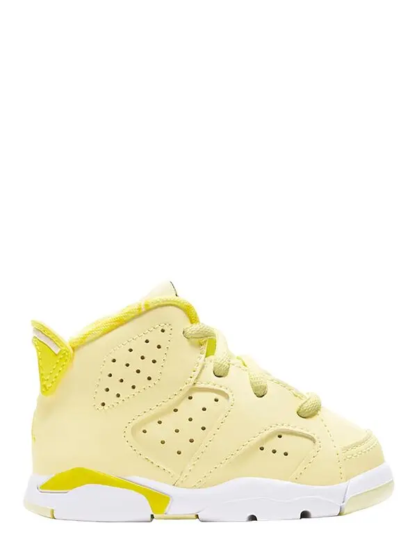 JORDAN 6 Retro Floral Sneakers - Citron Tint/dynamic Yellow/black