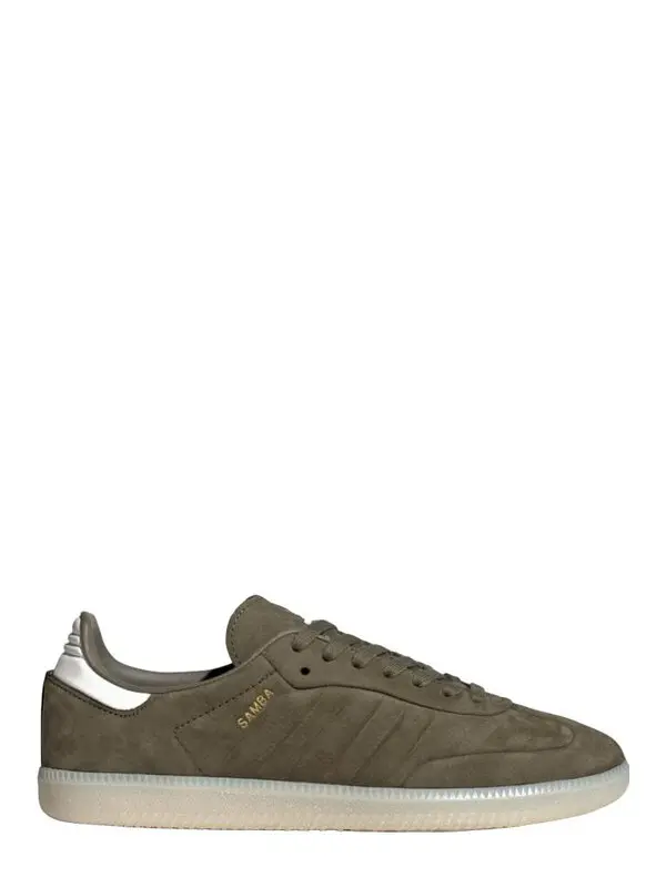 Adidas Samba Sneakers - Olive Straighter/core White/alumina