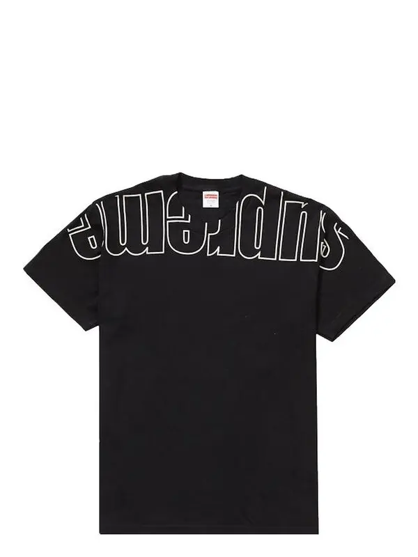 Supreme Upside Down Tee Shirt - Black