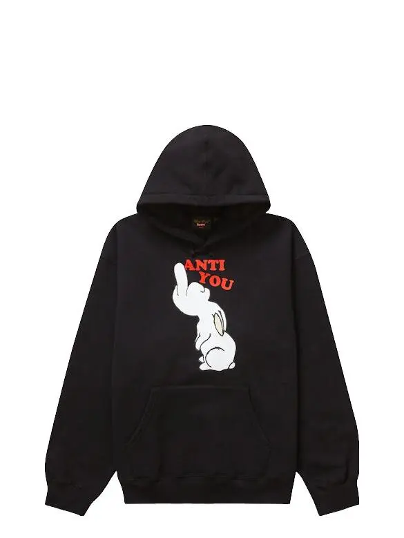 Supreme Undercover Anti You Hooded Sweatshirt - Black