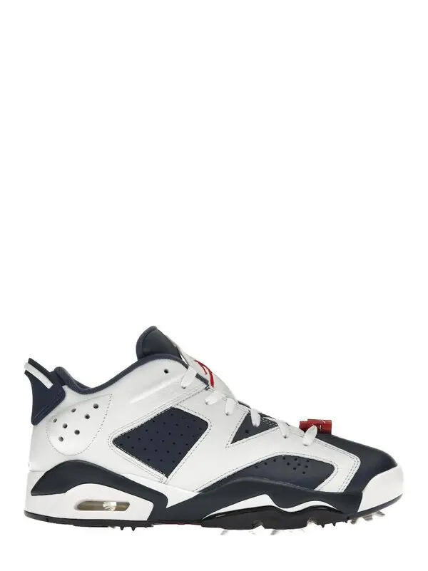 JORDAN Low Golf Olympic - White/varsity Red/midnight Navy Blue