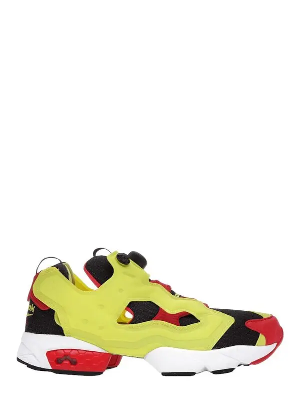 REEBOK Instapump Fury Citron Sneakers - Black/hyper Green/reebok Red