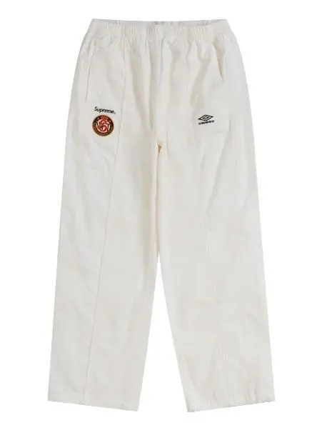 Supreme Umbro Cotton Ripstop Track Pant - White