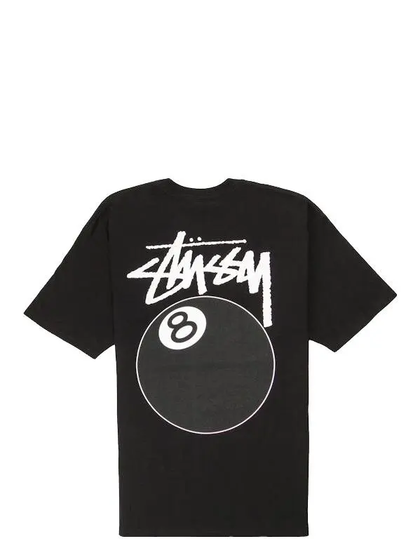 StÜssy 8 Ball Tee Shirt - Black