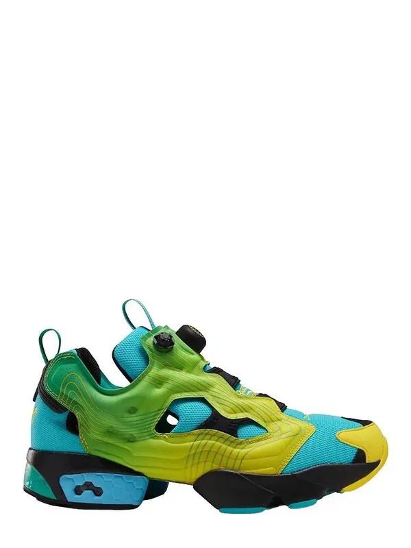 REEBOK Instapump Fury Chromat - Emerald/alert Yellow/glacier Blue