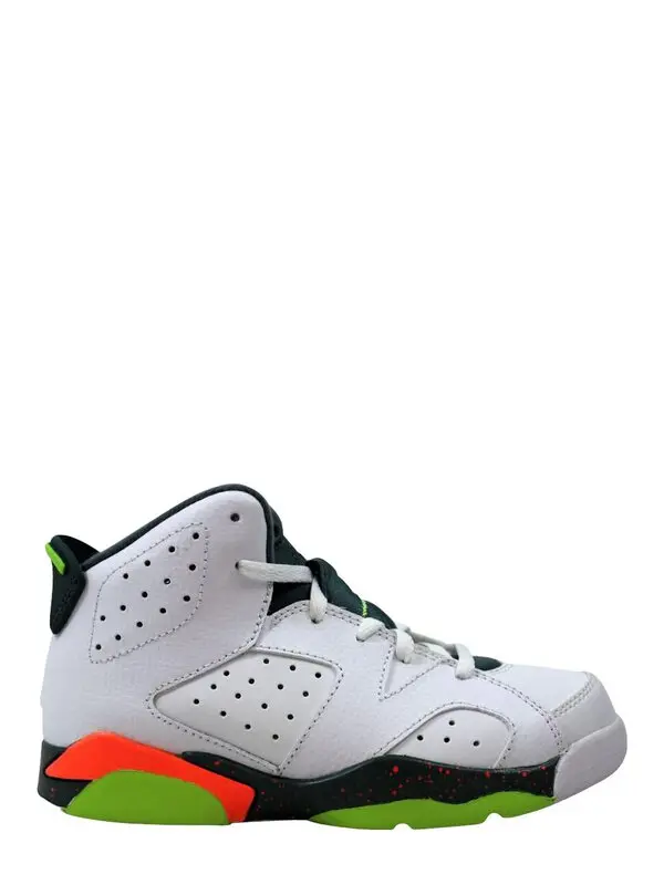JORDAN 6 Retro Bpin Sneakers - White/ghost Green Hasta Bright Mango