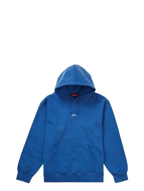 Supreme Underline Hooded Sweatshirt - Washed Royal