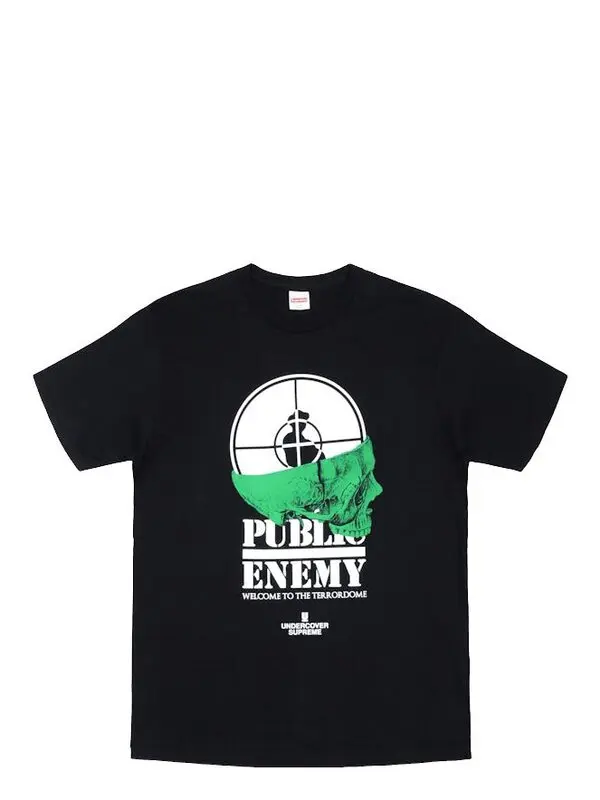 Supreme Undercover/public Enemy Terrordome Tee Shirt - Black