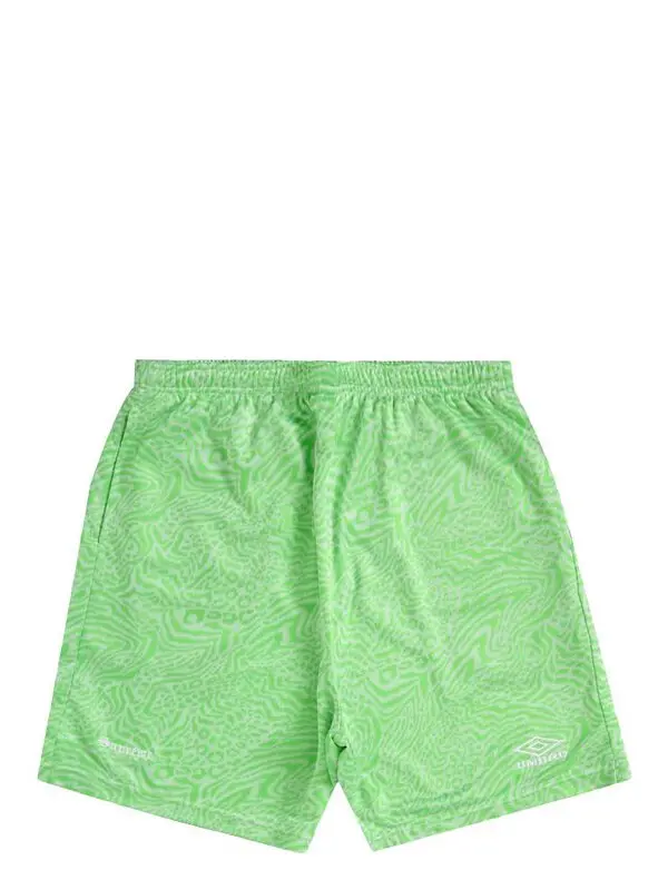 Supreme Umbro Jacquard Animal Print Soccer Short - White