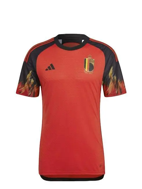 Adidas Belgium 2022 Authentic Home Jersey - Red