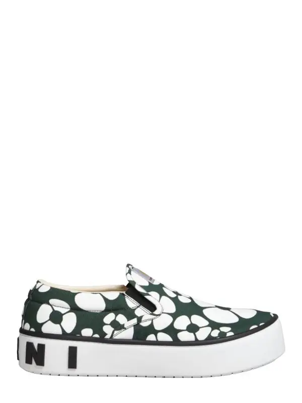 Marni X Carhartt Wip Paw Slip-ons - Green/white