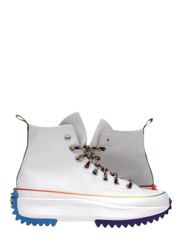 CONVERSE Run Star Hike Pride High-top Sneakers - White/multi