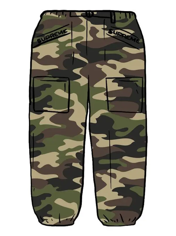 Supreme Utility Belted Pant - Woodland Camo