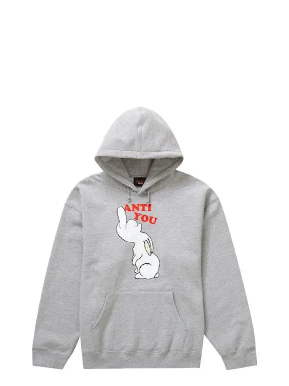 Supreme Undercover Anti You Hooded Sweatshirt - Heather Grey