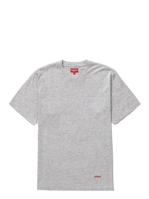 Supreme University Short Sleeve Top - Heather Grey
