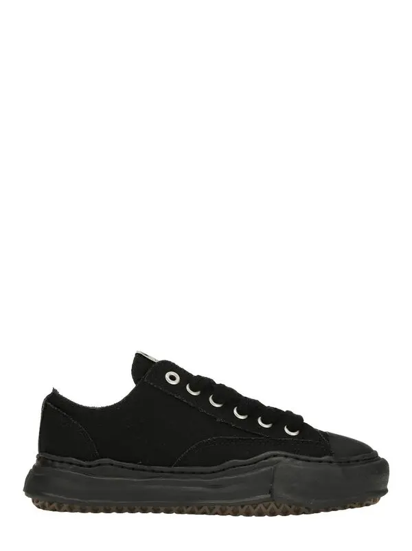 Mihara Yasuhiro Peterson Og Sole Canvas Low Sneakers - Black