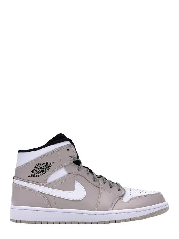 JORDAN Air 1 Mid Sneakers - Desert Sand/black/white
