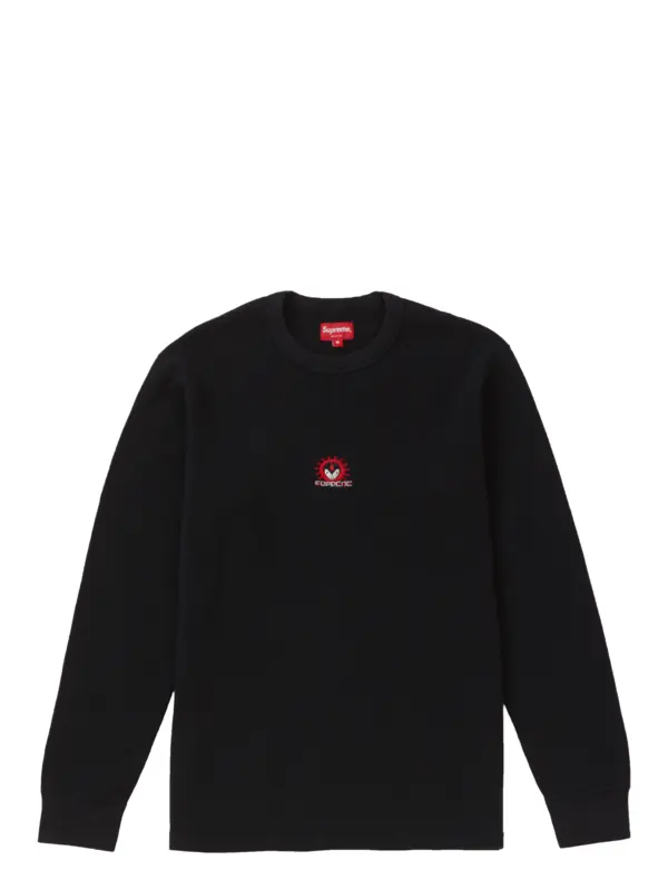 Supreme Vampire Waffle Thermal - Black