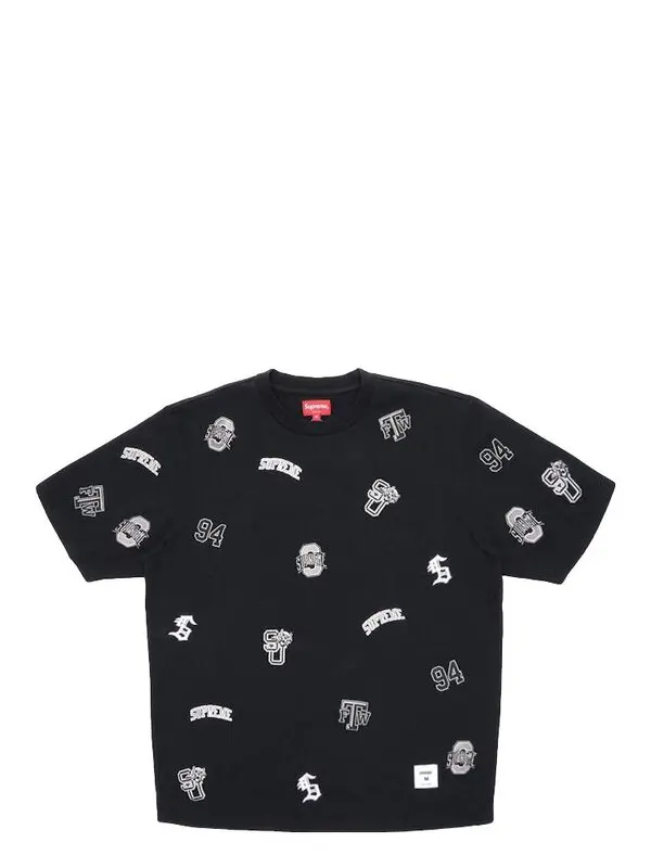 Supreme University Short Sleeve Top - Black